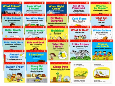 English-Spanish First Little Readers - Level A at Lakeshore Learning