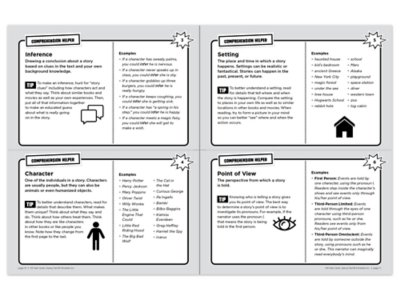 Literary Text 100 Task Cards Workbook at Lakeshore Learning
