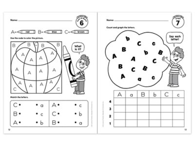 Alphabet Little Learner Packets Workbook at Lakeshore Learning