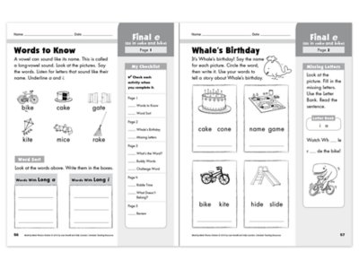 Phonics Week-By-Week Packets Workbook at Lakeshore Learning