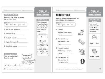 Phonics Week-By-Week Packets Workbook at Lakeshore Learning