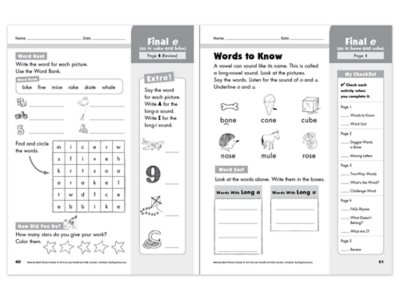 Phonics Week-By-Week Packets Workbook at Lakeshore Learning