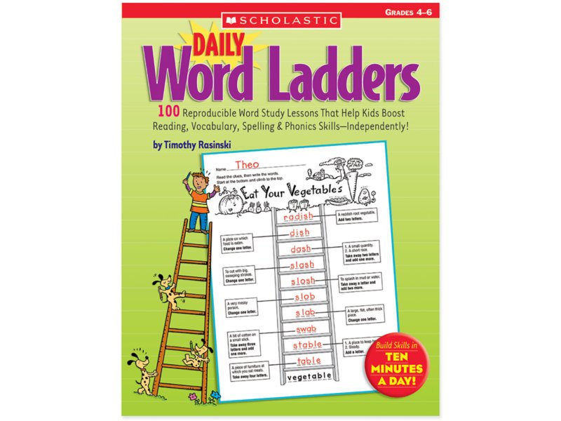 Daily Word Ladders Workbook - Gr. 4-6 at Lakeshore Learning