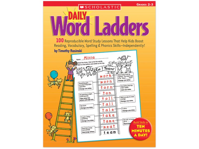 Daily Word Ladders Workbook - Gr. 2-3 at Lakeshore Learning