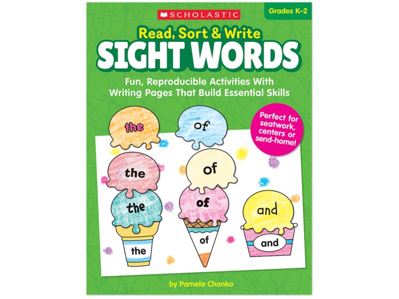 Read, Sort & Write Sight-Words Workbook at Lakeshore Learning