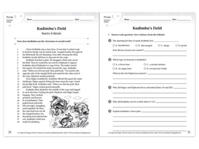 25 Complex Text Passages Workbook - Gr. 3 at Lakeshore Learning