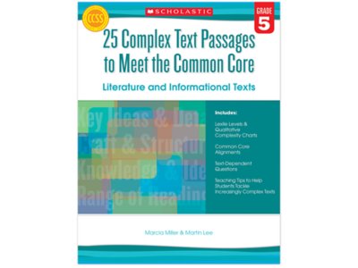 25 Complex Text Passages Workbook - Gr. 5 at Lakeshore Learning