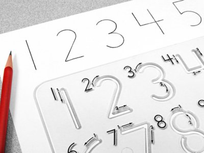 Writing Numbers Practice Template at Lakeshore Learning