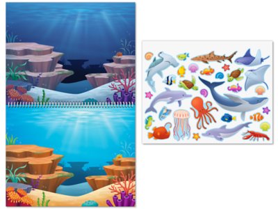 Animal Habitats Reusable Sticker Pad at Lakeshore Learning