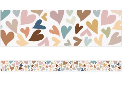 Everyone Is Welcome Heart Border at Lakeshore Learning