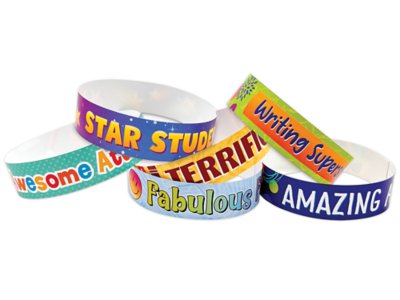 Positive Reinforcement Wristbands at Lakeshore Learning