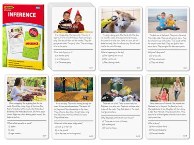 Inference Practice Cards - Gr. 1-2 at Lakeshore Learning