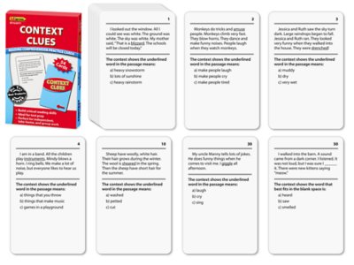 Context Clues Practice Cards - Gr. 2-3 at Lakeshore Learning