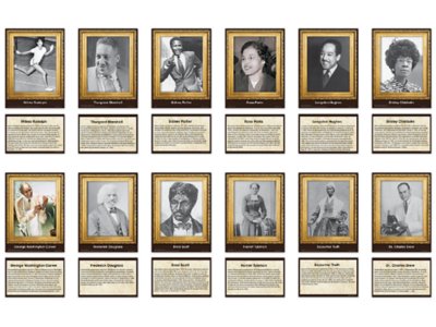 Influential African Americans Card Accents at Lakeshore Learning