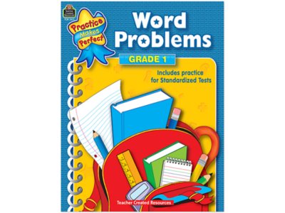 Word Problems Practice Workbook - Gr. 1 at Lakeshore Learning