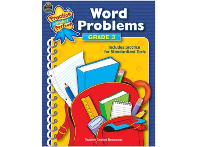 Word Problems Practice Workbook - Gr. 3 at Lakeshore Learning