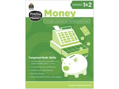 Money Practice Workbook at Lakeshore Learning