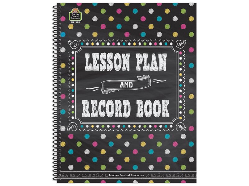 Chalkboard Brights Lesson Plan & Record Book at Lakeshore Learning