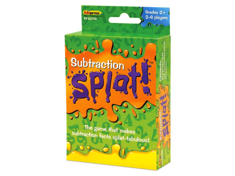 Splat! Subtraction Game at Lakeshore Learning