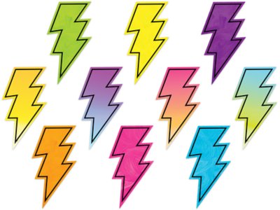 Brights 4Ever Lightning Bolt Accents at Lakeshore Learning