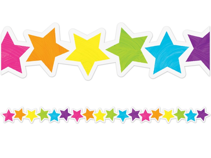 Brights 4Ever Star Border at Lakeshore Learning
