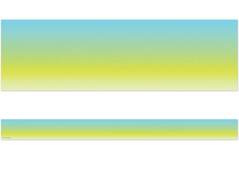 Brights 4Ever Aqua Lime Color Wash Border at Lakeshore Learning