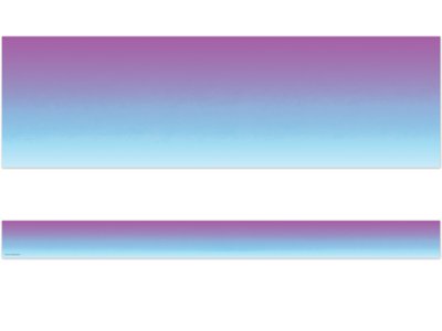 Brights 4Ever Purple Blue Color Wash Border at Lakeshore Learning