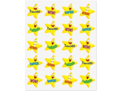 Motivational Star Stickers at Lakeshore Learning