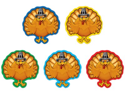 Turkey Accents at Lakeshore Learning