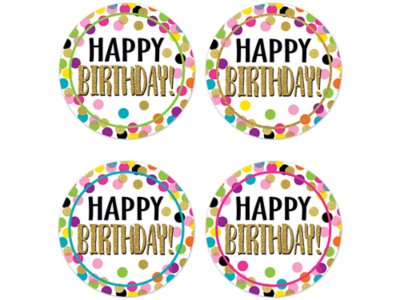 Confetti Birthday Bulletin Board Set at Lakeshore Learning