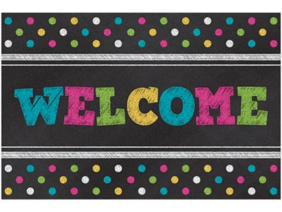 Chalkboard Brights Star Border at Lakeshore Learning