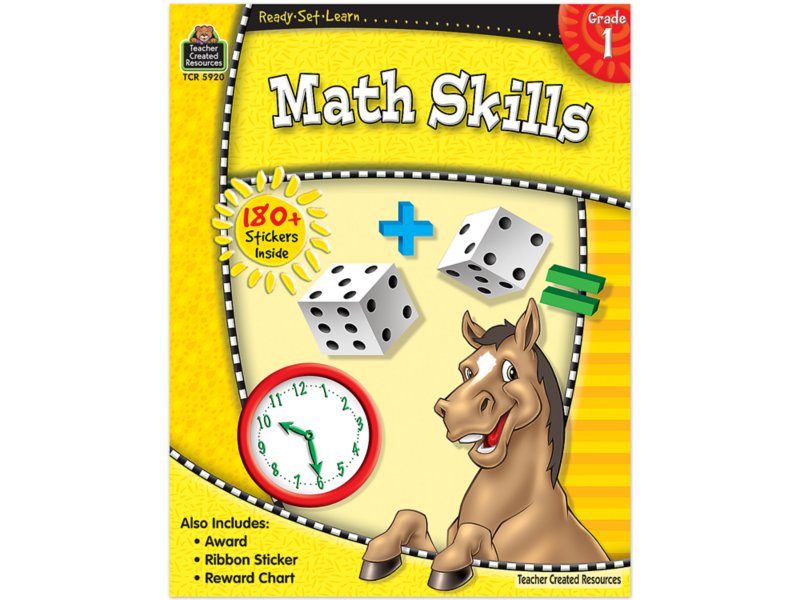 Math Skills Workbook - Gr. 1 at Lakeshore Learning