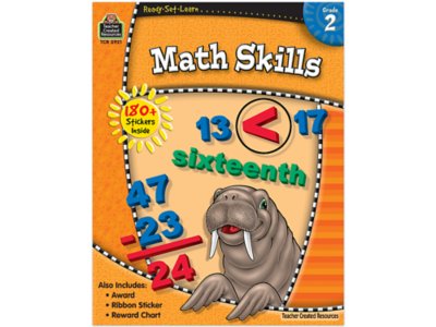 Math Skills Workbook - Gr. 2 at Lakeshore Learning