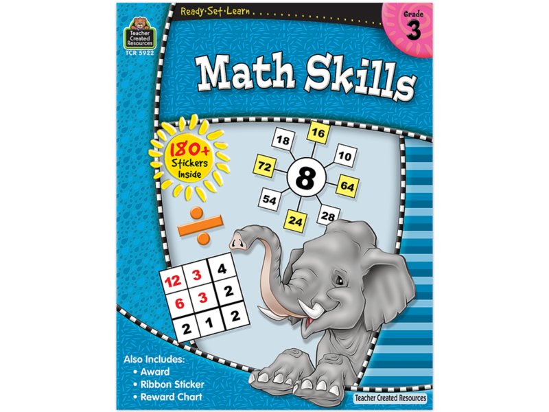 Math Skills Workbook - Gr. 3 at Lakeshore Learning