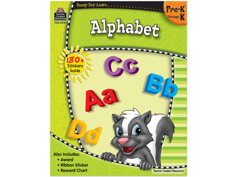 Alphabet Fun Workbook at Lakeshore Learning
