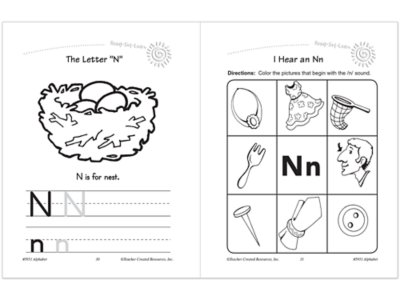 Alphabet Fun Workbook at Lakeshore Learning