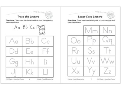 Letter Practice Workbook at Lakeshore Learning