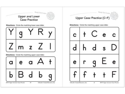 Letter Practice Workbook at Lakeshore Learning