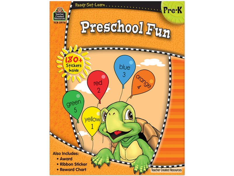 Preschool Fun Workbook at Lakeshore Learning