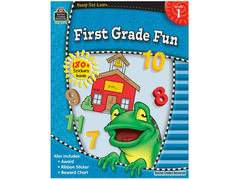 First-Grade Fun Workbook at Lakeshore Learning