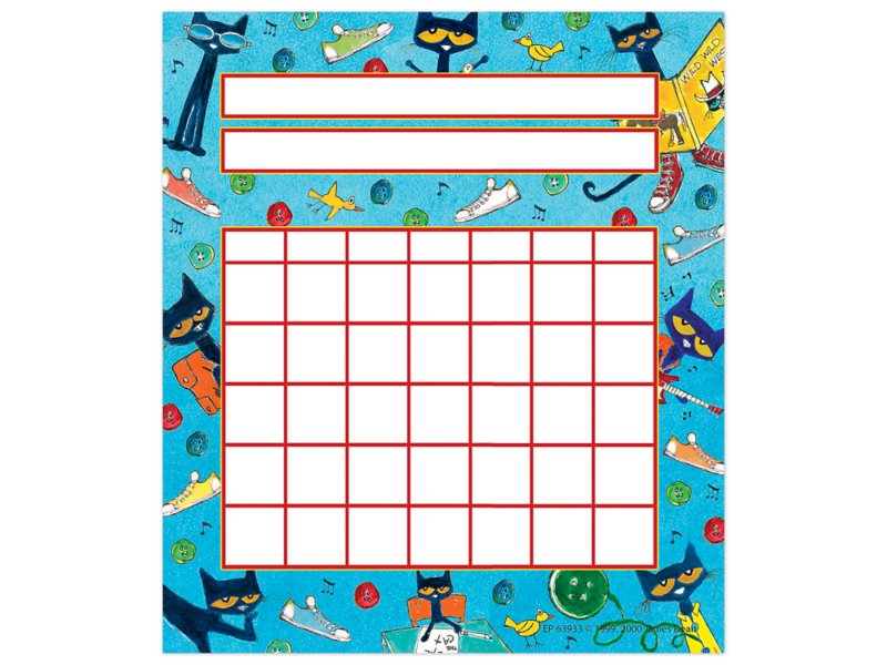 Pete the Cat® Incentive Charts at Lakeshore Learning