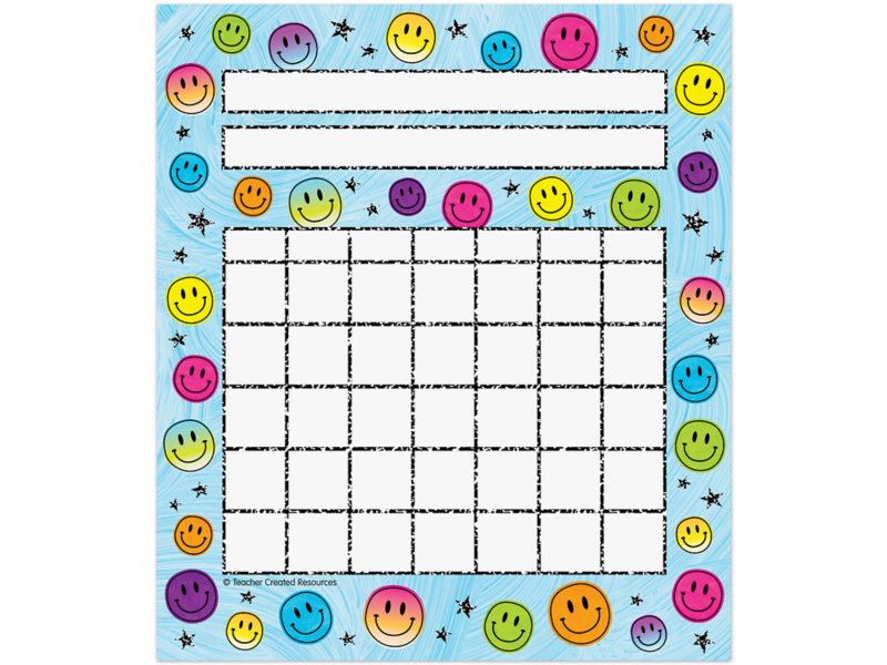 Brights 4Ever Smiley Face Mini Incentive Charts at Lakeshore Learning