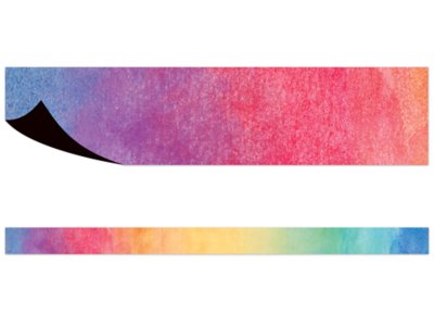 Watercolor Magnetic Border at Lakeshore Learning