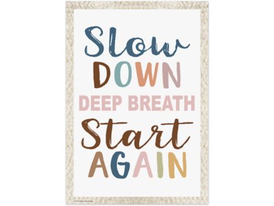 Everyone Is Welcome Slow Down Poster at Lakeshore Learning