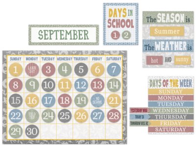 Classroom Cottage Motivational Bulletin Board Set at Lakeshore Learning