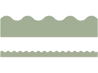 Slate Blue Scalloped Border at Lakeshore Learning