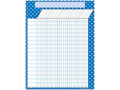 Blue Polka Dot Incentive Chart at Lakeshore Learning