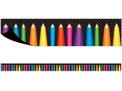 Colored Pencil Magnetic Border at Lakeshore Learning