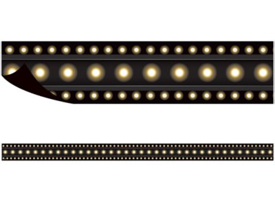 Chalkboard Brights Dot & Loop Magnetic Border at Lakeshore Learning