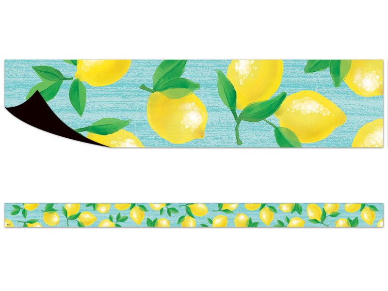 Lemon Zest Magnetic Border at Lakeshore Learning